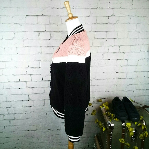 Angel Kiss | Jackets & Coats | Nwt Angel Kiss Cozy And Fluffy Bomber ...